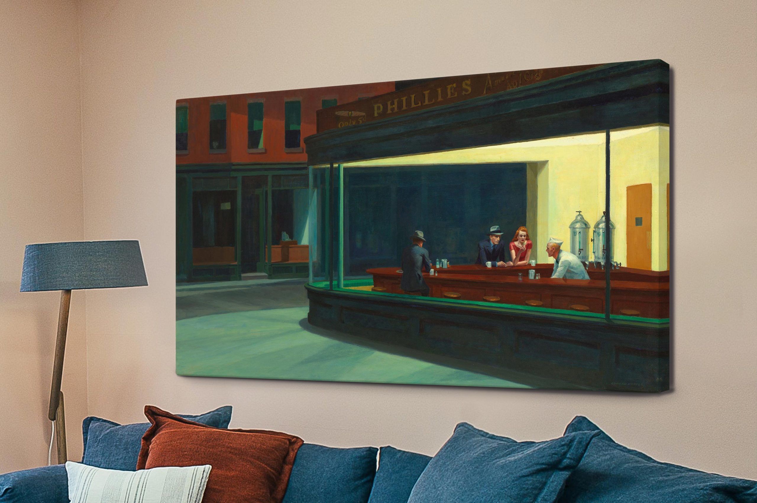 Nighthawks Edward Hopper Contemporary Art | Canvas Prints AU