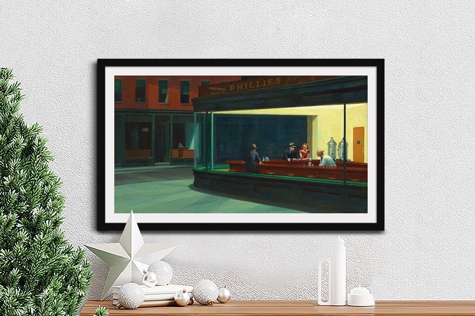 Nighthawks Edward Hopper Contemporary Art | Canvas Prints AU